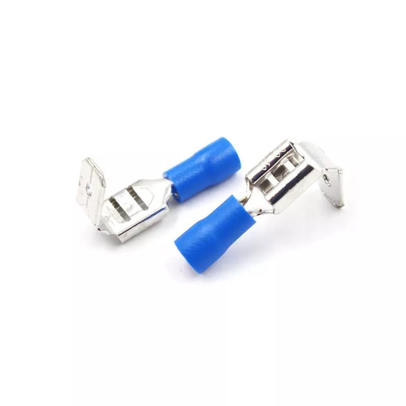 Red, Piggy Back Connector, 6.3Mm 100 Pack
